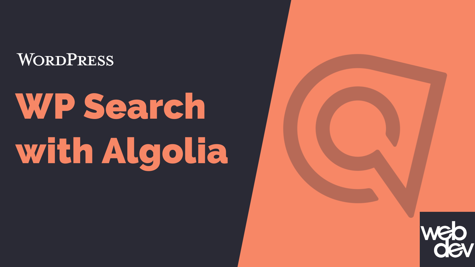 WP Search with Algolia - Pluginize