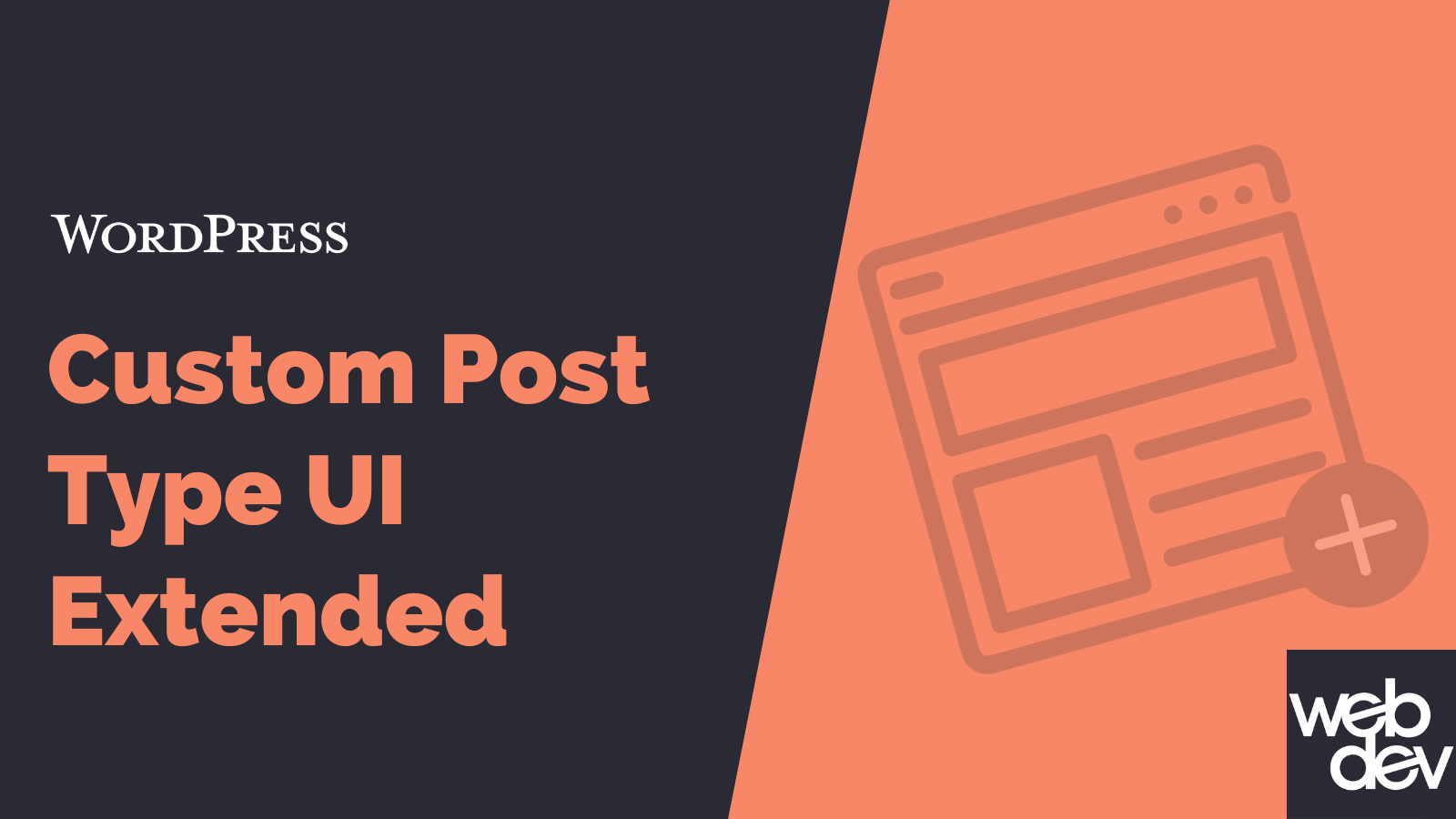 Display Custom Post Type Data With Custom Post Type UI Extended